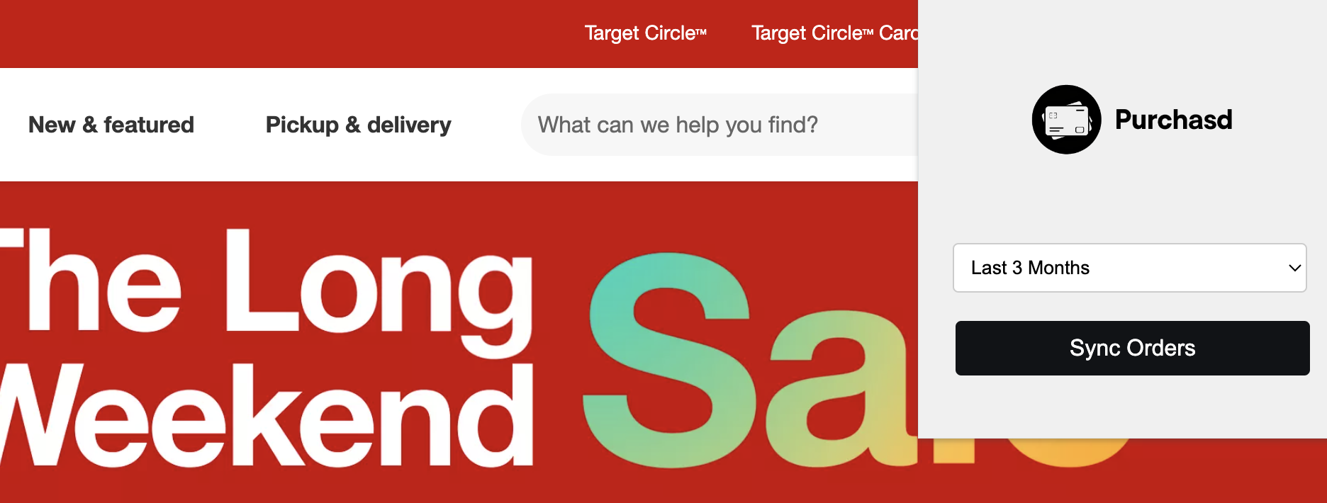Now Live: Chrome Extension for Target and Costco Purchase Sync!